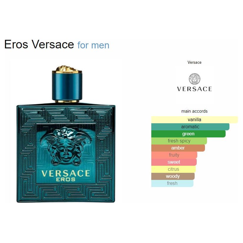VERSACE- Eros EDT (100ML) @ عطر – Bronze