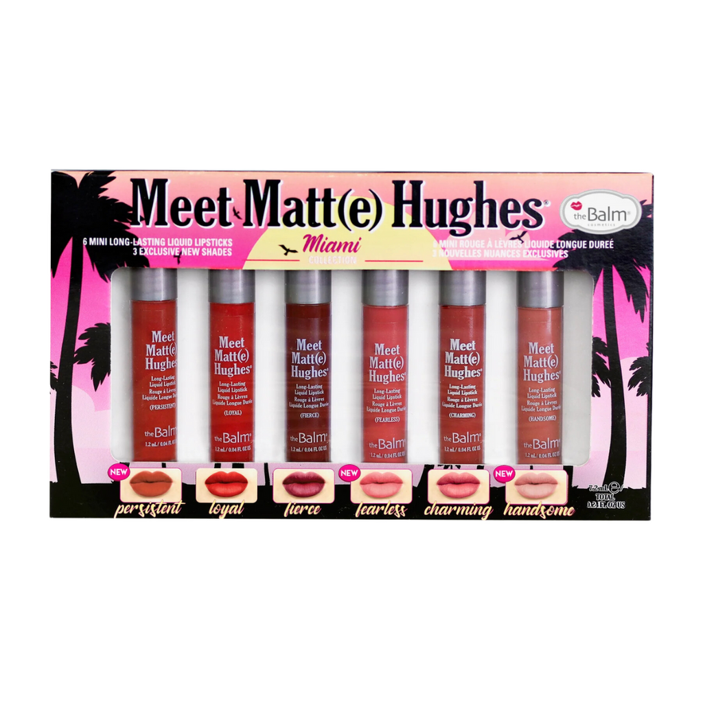 THE BALM - Meet Matt(e) Hughes® Miami@ مجموعة احمر الشفاة – Bronze