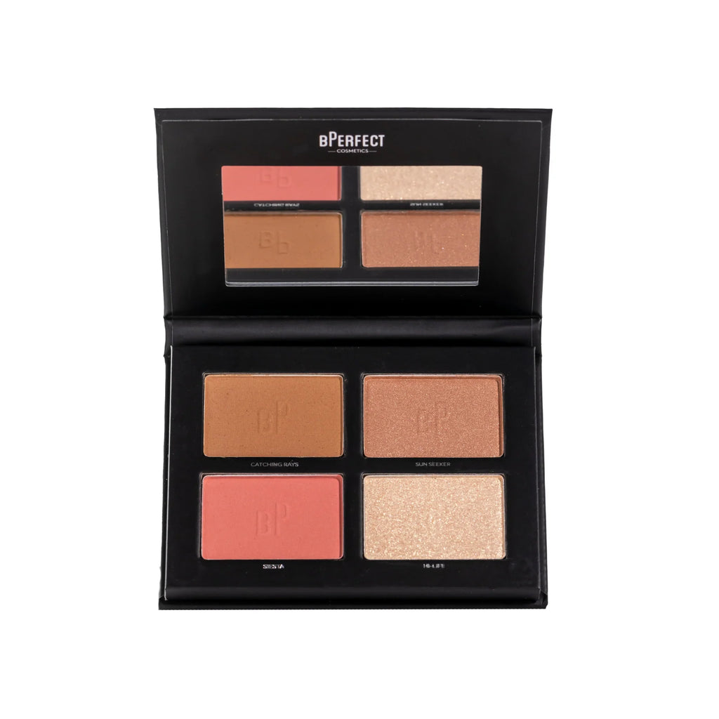BPerfect Shaded Face Quad @ باليت الوجه – Bronze