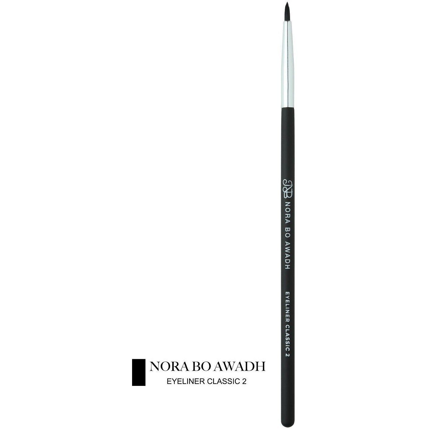 Nora Bo Awadh- Eyeliner Classic Brush 2@فرشاه ايلاينير – Bronze